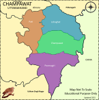 Explore The Uttarakhand Map With Districts And Divine Landmarks - GhuGhuti