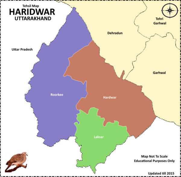 Explore The Uttarakhand Map With Districts And Divine Landmarks - GhuGhuti