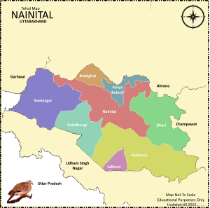 Explore The Uttarakhand Map With Districts And Divine Landmarks - GhuGhuti
