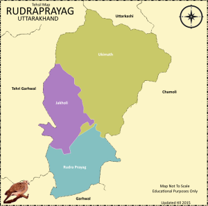 Explore The Uttarakhand Map With Districts And Divine Landmarks - GhuGhuti