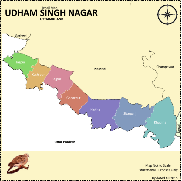 Explore The Uttarakhand Map With Districts And Divine Landmarks - GhuGhuti